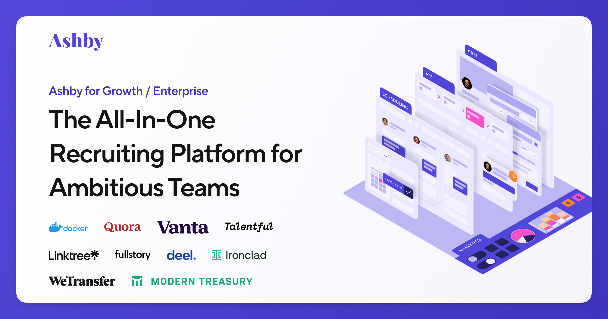 All-in-one Recruiting Software for Ambitious Teams | Ashby